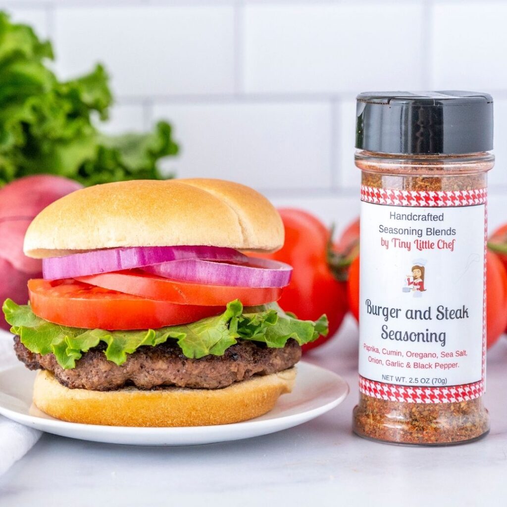 The Best Burger Recipe - Tiny Little Chef
